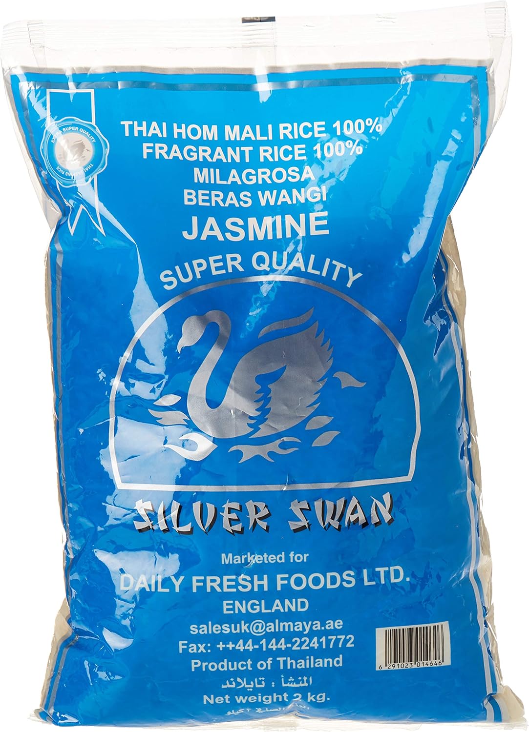 Silver Swan Jasmin Rice 2kg : Amazon.ae: Grocery