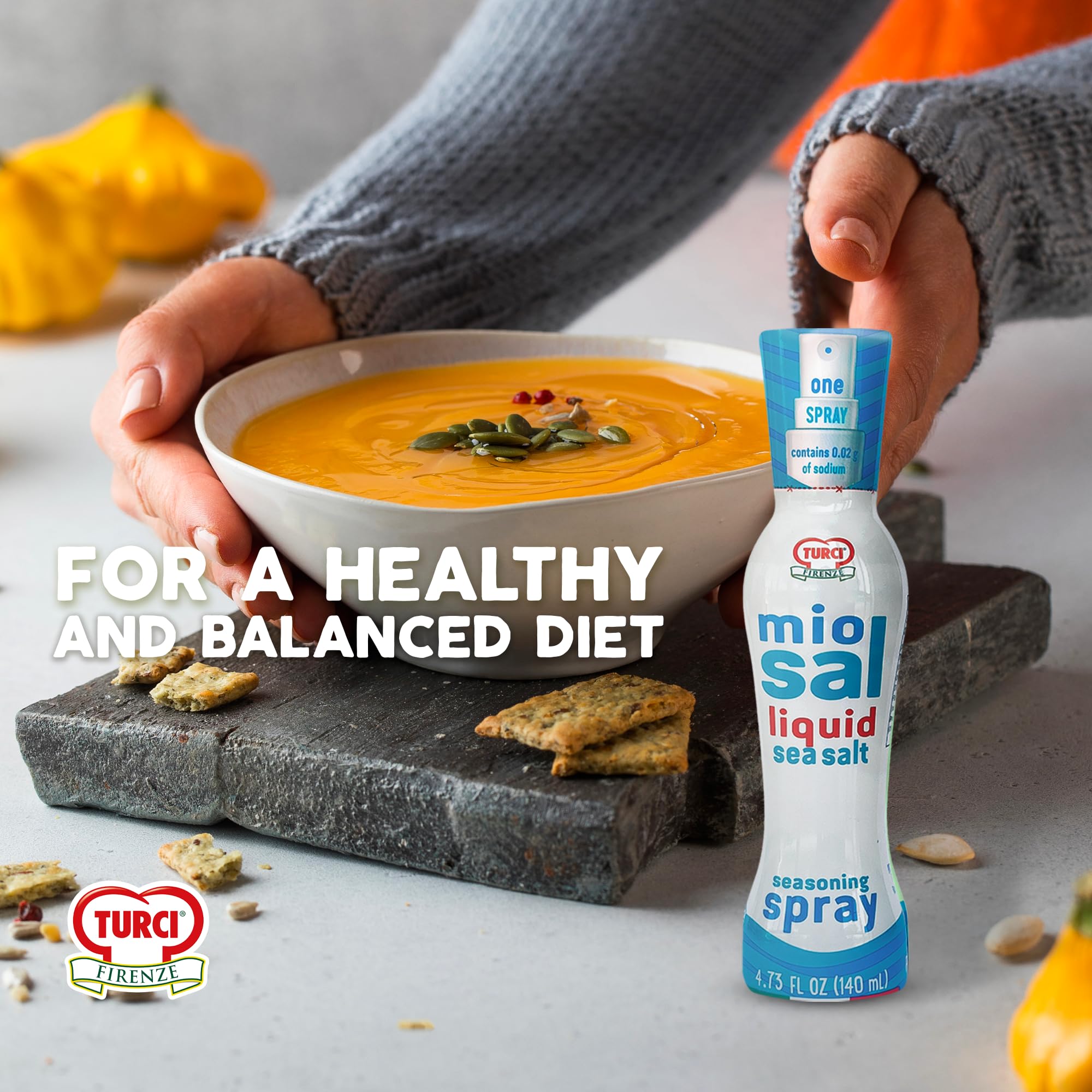 Snapklik.com : Turci Firenze Miosal Liquid Salt Spray For Food - 4.73 ...