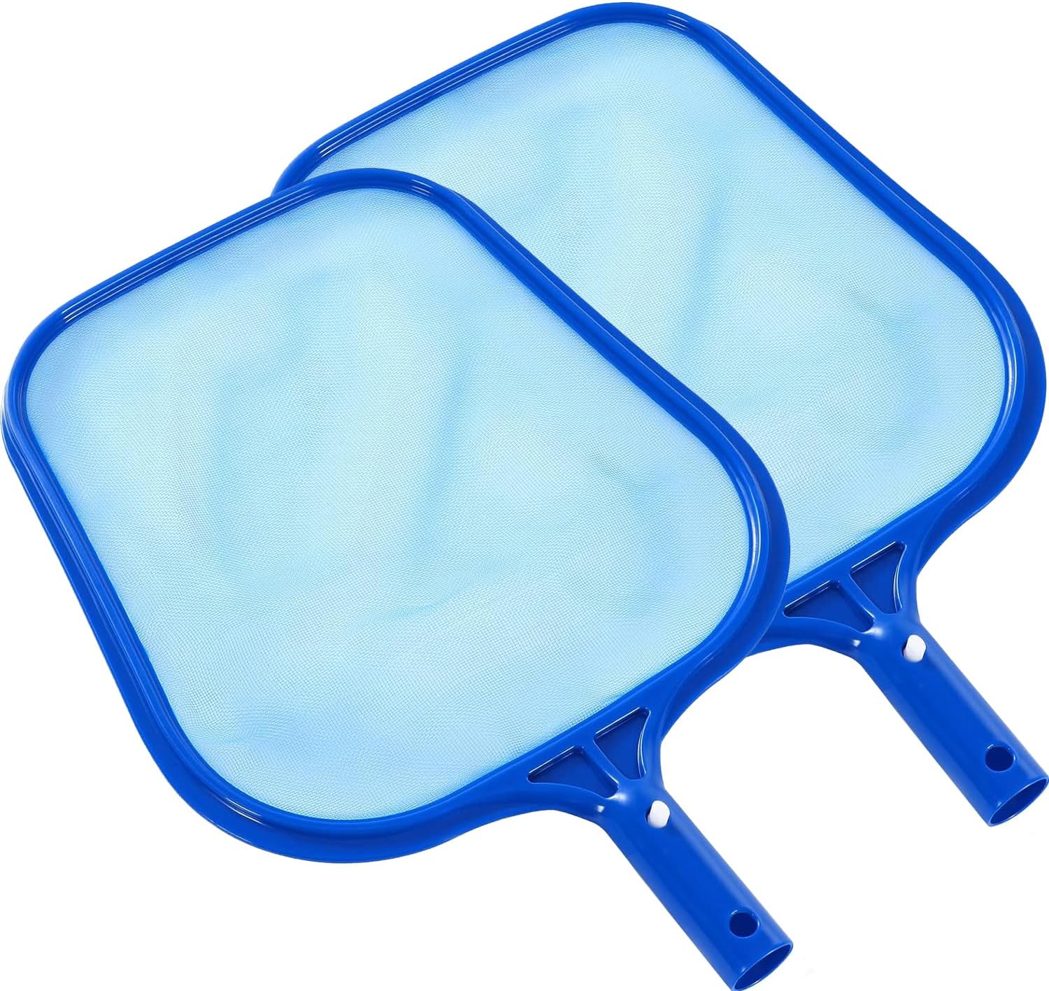 Pool Skimmer, 2 Pack Pond Hot Tubs Fine Mesh Rake Net for Cleaning ...