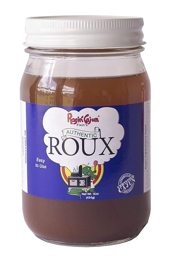 Amazon.com : Ragin' Cajun Dark Roux Sauce, Authentic, 16 Ounces (Pack ...