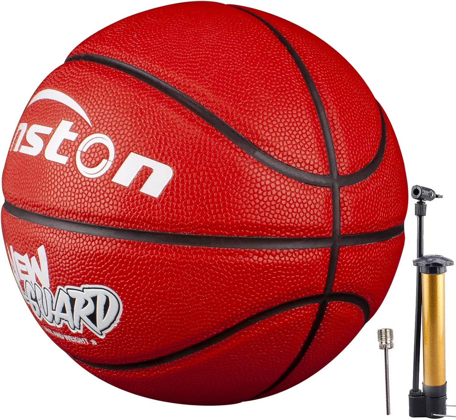 Amazon.com : Senston 29.5'' Basketball Outdoor Indoor Rubber Basketball ...