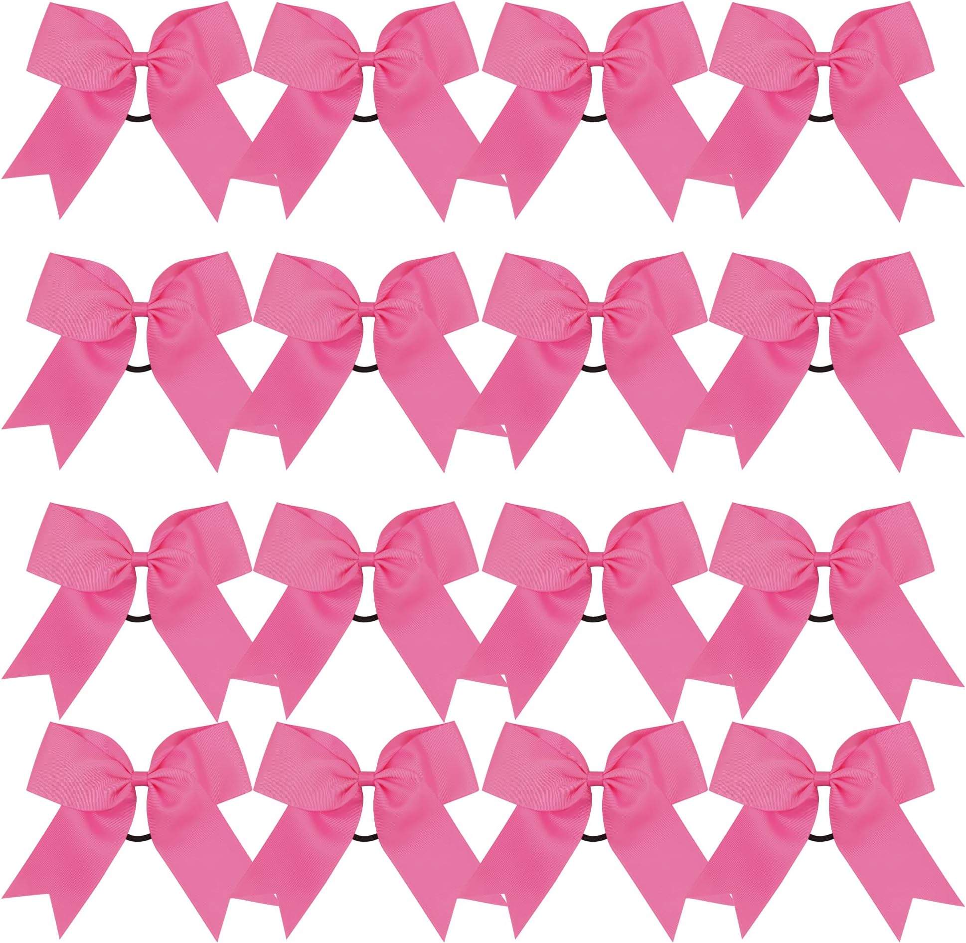 Amazon.com : CEELGON 20 PCS College Style Cheer Bows Collegiate Long ...