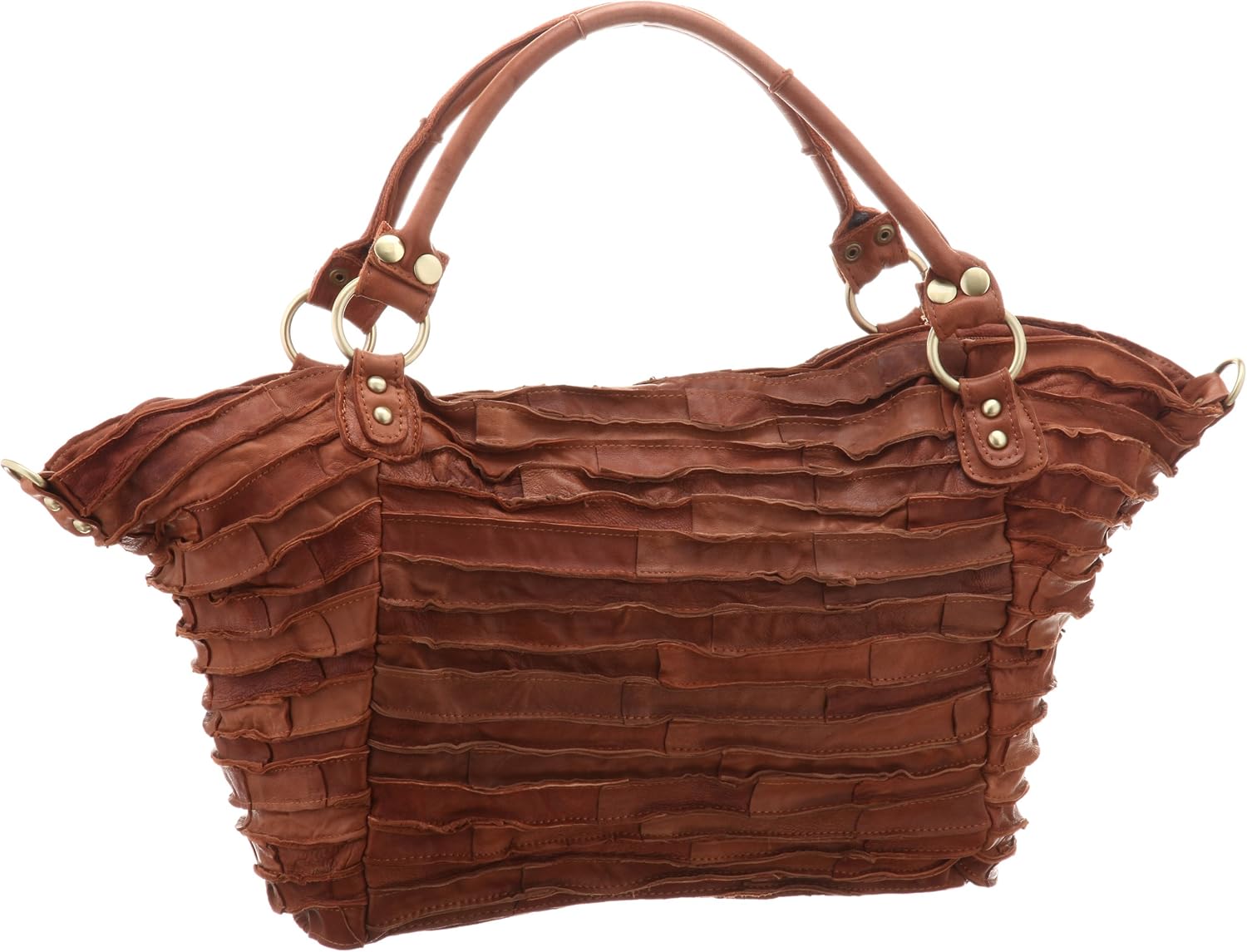 Amazon | [カシュカシュ] cachecache シープフリルマチ付トート 01-00-19280 CM (キャメル) | トートバッグ