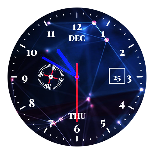 Designer Tech Clock Live wallpaper - App on Amazon Appstore