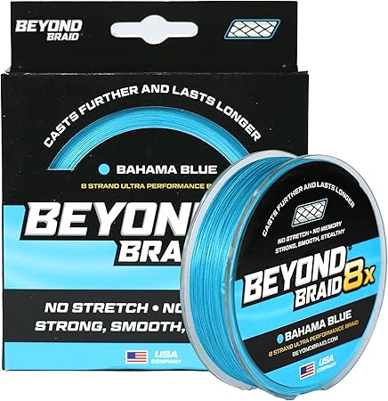 Amazon.com : Beyond Braid Braided Fishing Line - Abrasion Resistant ...