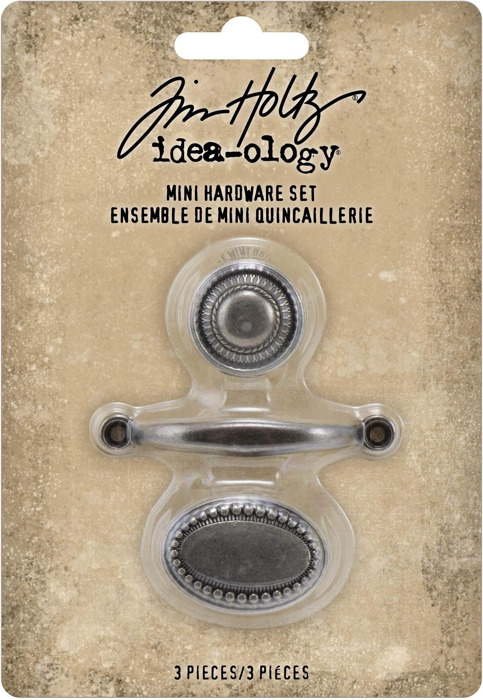 Amazon.com: Mini Hardware by Tim Holtz Idea-ology, Antique Nickel ...