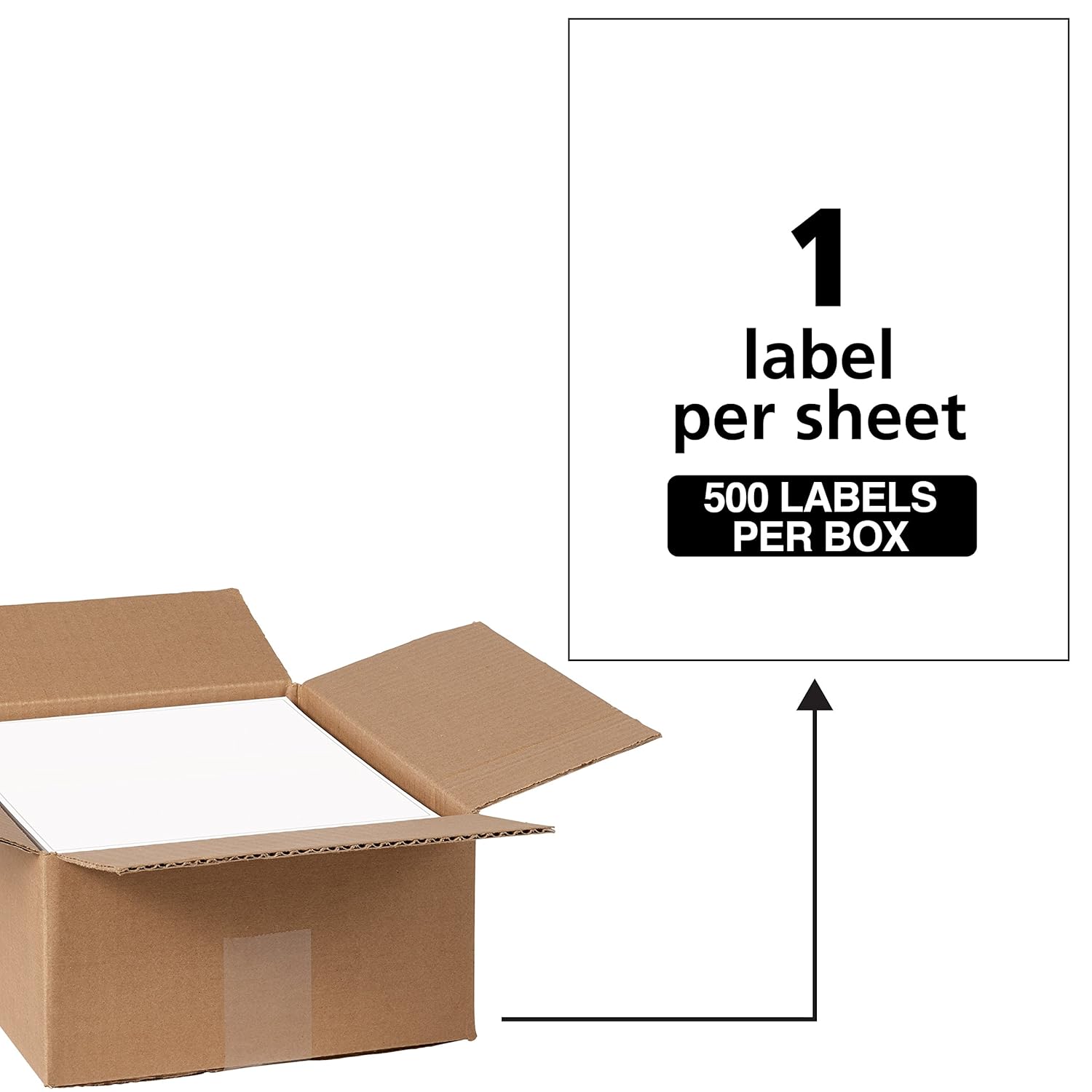 Avery Bulk Label Shipping Label (91200) : Amazon.in: Office Products