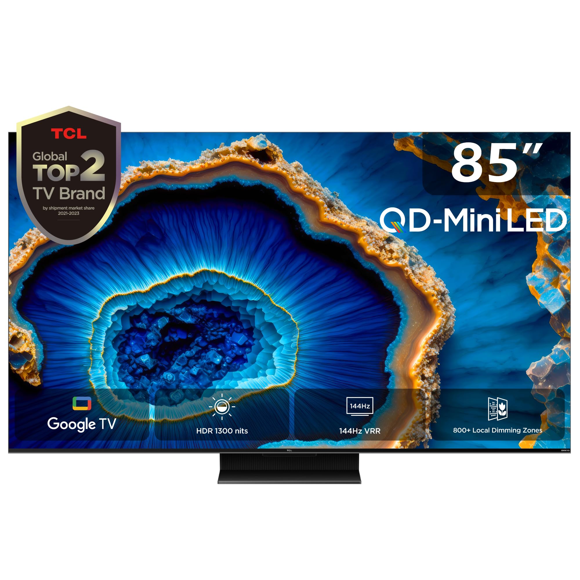 Buy TCL 85 Inch 4K QD-Mini LED HDR Smart TV, Google TV, Game Master 2.0 ...