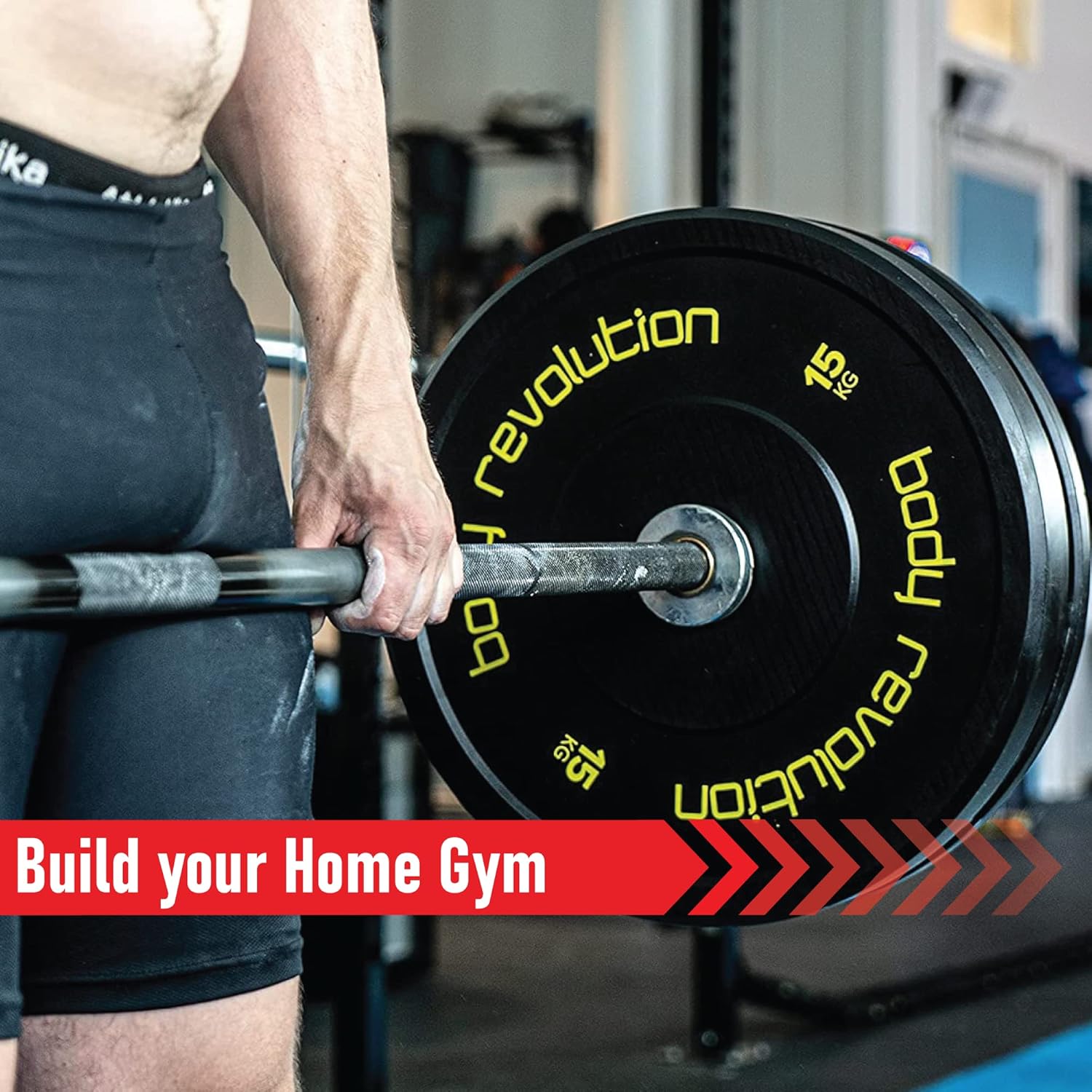 Bars Weight Lifting Body Revolution 4ft Olympic Barbell Chrome Steel ...