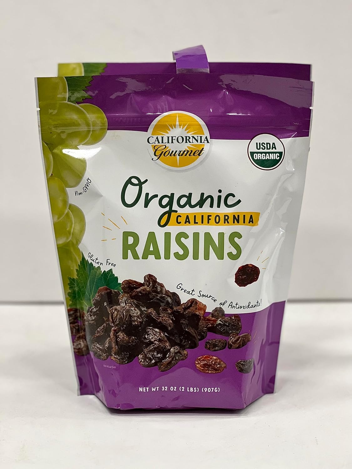 Amazon.com: California Gourmet Organic Raisins 2 Pack : Grocery ...