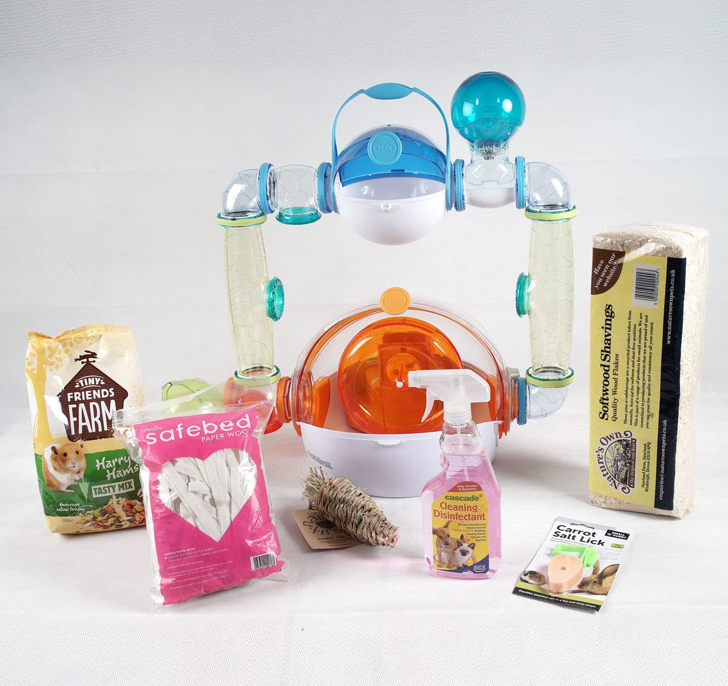 The Pet Express Habitrail Ovo Suite Hamster Starter Kit : Amazon.co.uk ...
