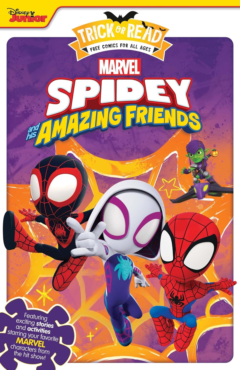 Amazon.com: Spidey And His Amazing Friends Halloween Trick-Or-Read 2024 ...