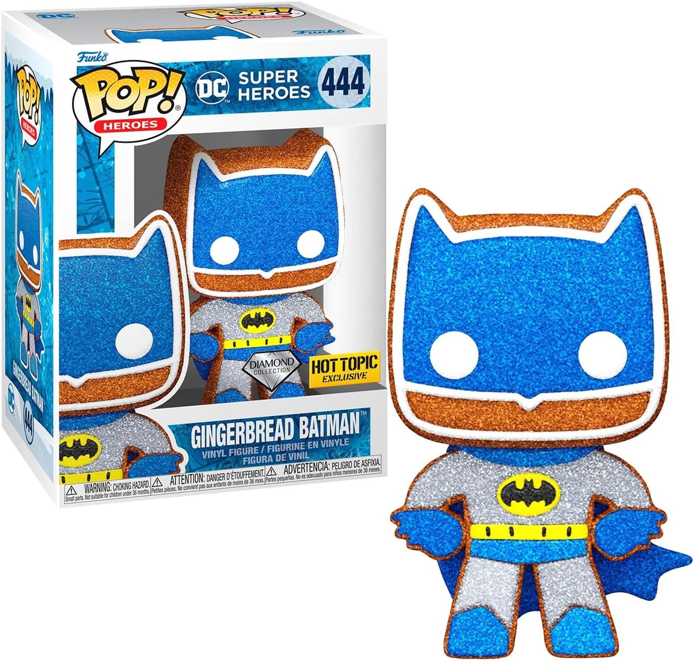 Funko Pop! Heroes: DC Holiday - Gingerbread Man (Glitter Diamonds ...