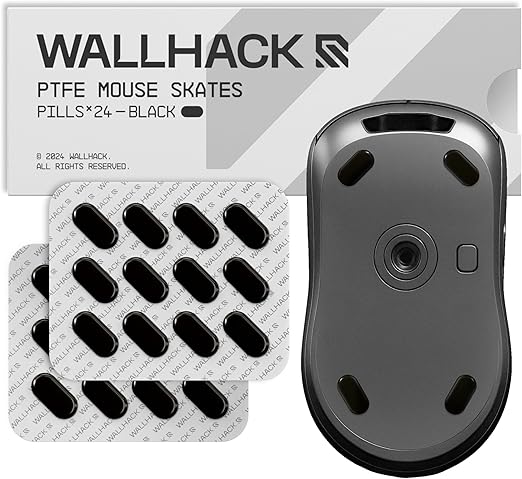 Amazon.com: Wallhack PTFE Pill Mouse Skates | Premium Universal Skates ...