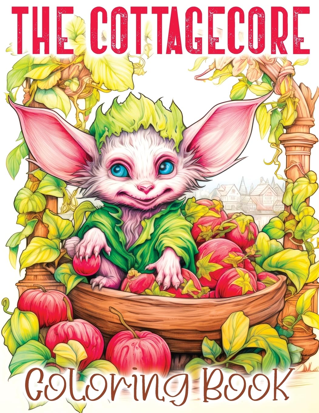 Amazon.com: The Cottagecore: A Coloring Book Featuring a Whimsical ...