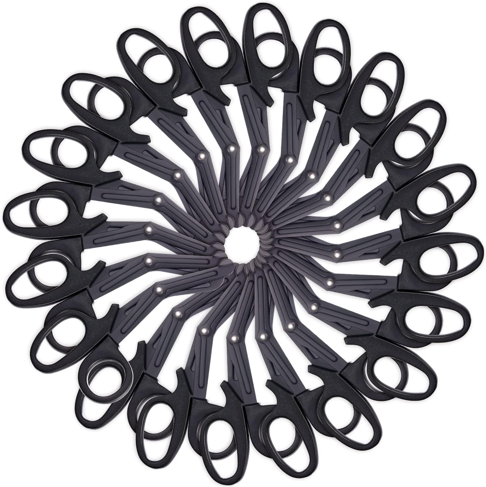 Amazon.com: 12/Pack Assorted Rainbow Colors Trauma Paramedic Shears ...