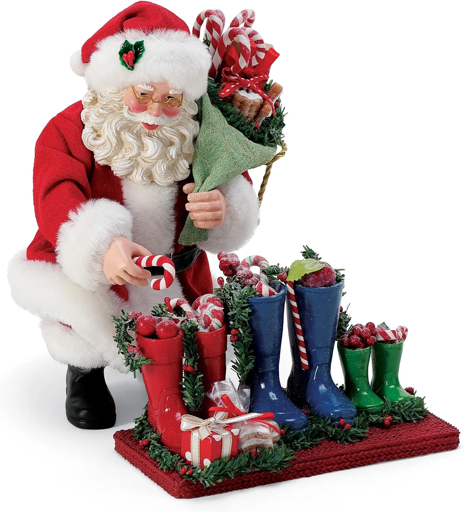 Amazon.com: RAZ Imports 18" Santa In His Robe (3615504) : Home & Kitchen