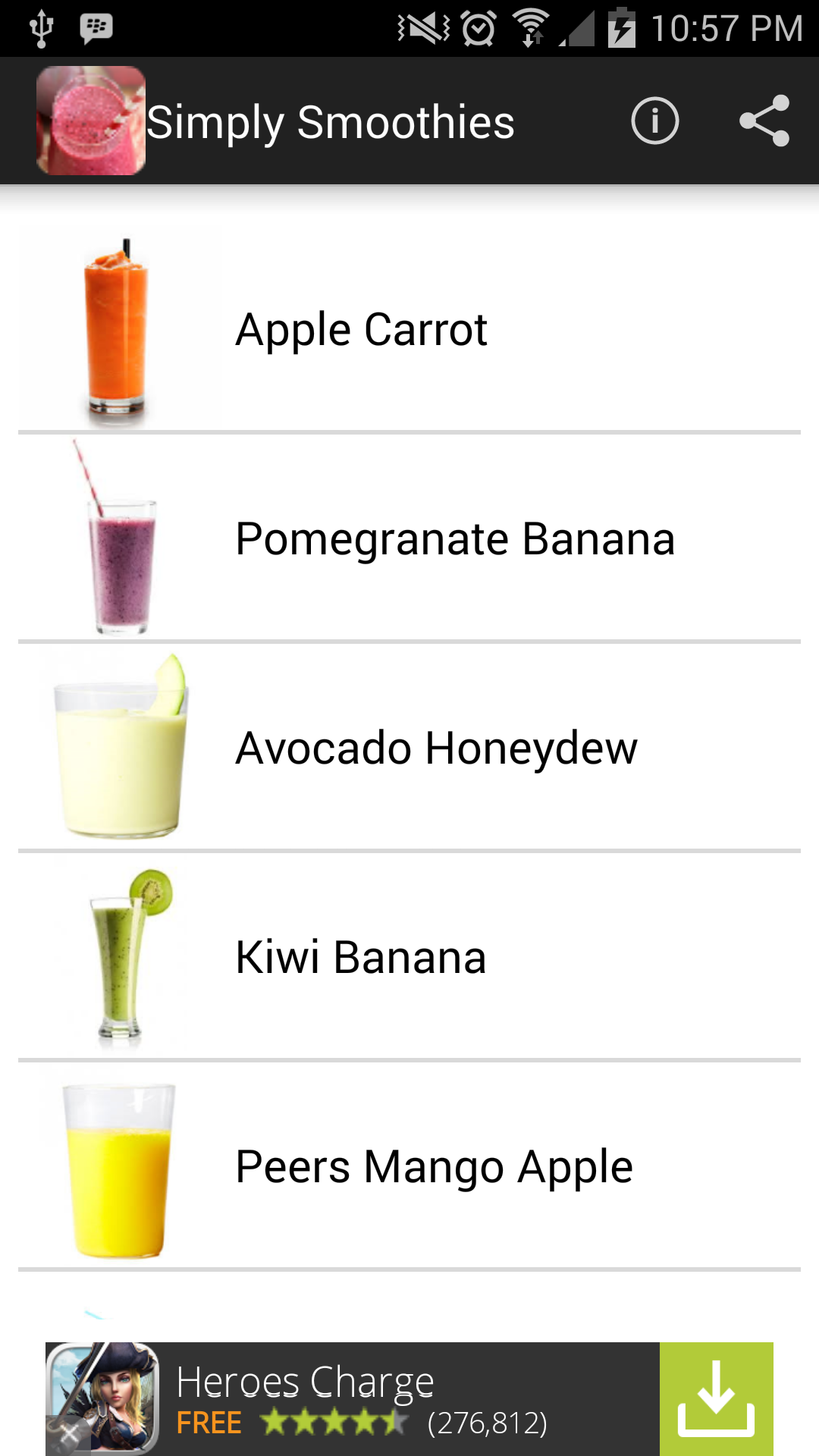 Simply Smoothies - App on Amazon Appstore
