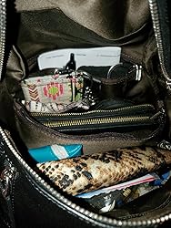 Amazon.com: YALUXE Backpacks for Women Large Capacity Leather Bag ...