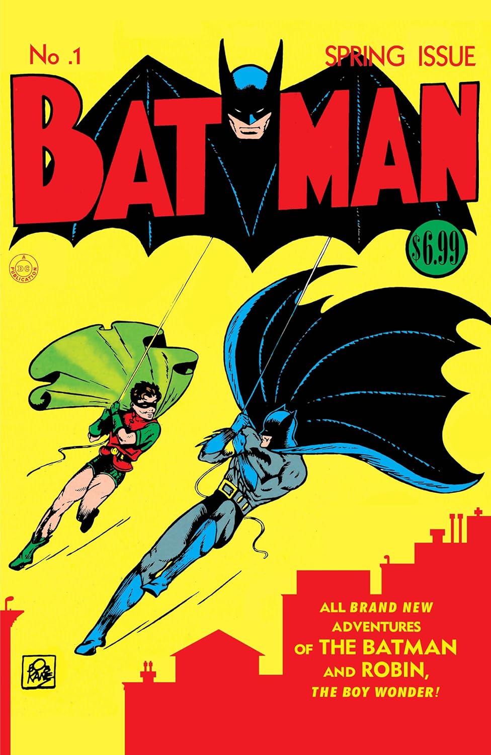 BATMAN #1 FACSIMILE EDITION CVR A BOB KANE & JERRY ROBINSON: Jerry ...