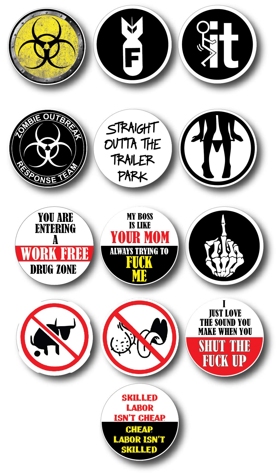 Offensive Hard Hat Decals Offensive Hard Hat Sticker