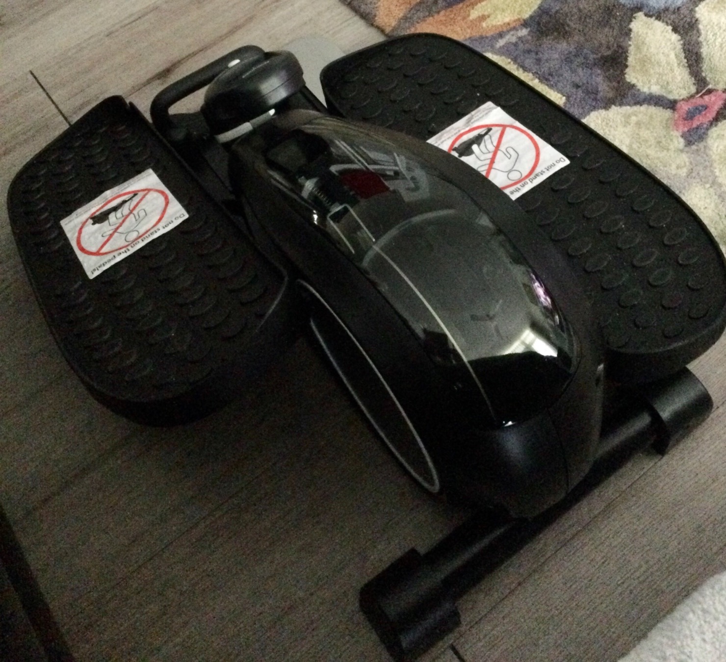 DeskCycle Ellipse Under Desk Elliptical Machine, Compact Mini Seated ...