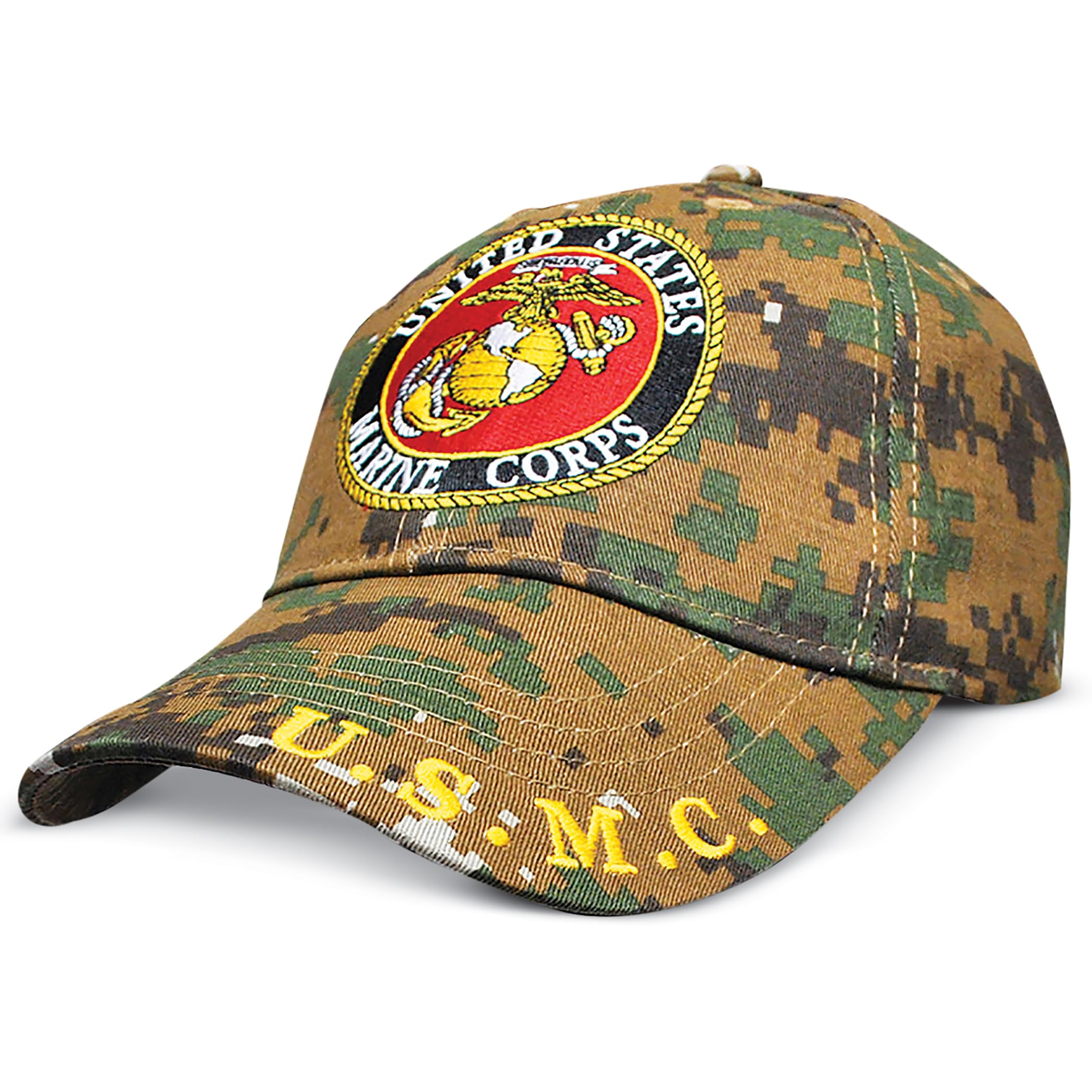 Amazon.com: E USMC Logo Cap, Camo, Standard : Clothing, Shoes & Jewelry