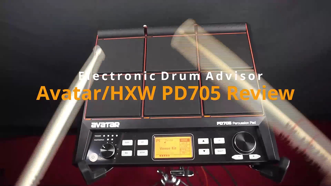 Watch PD705 Percussion Pad Review by ElectronicDrumAdvisor on Amazon Live