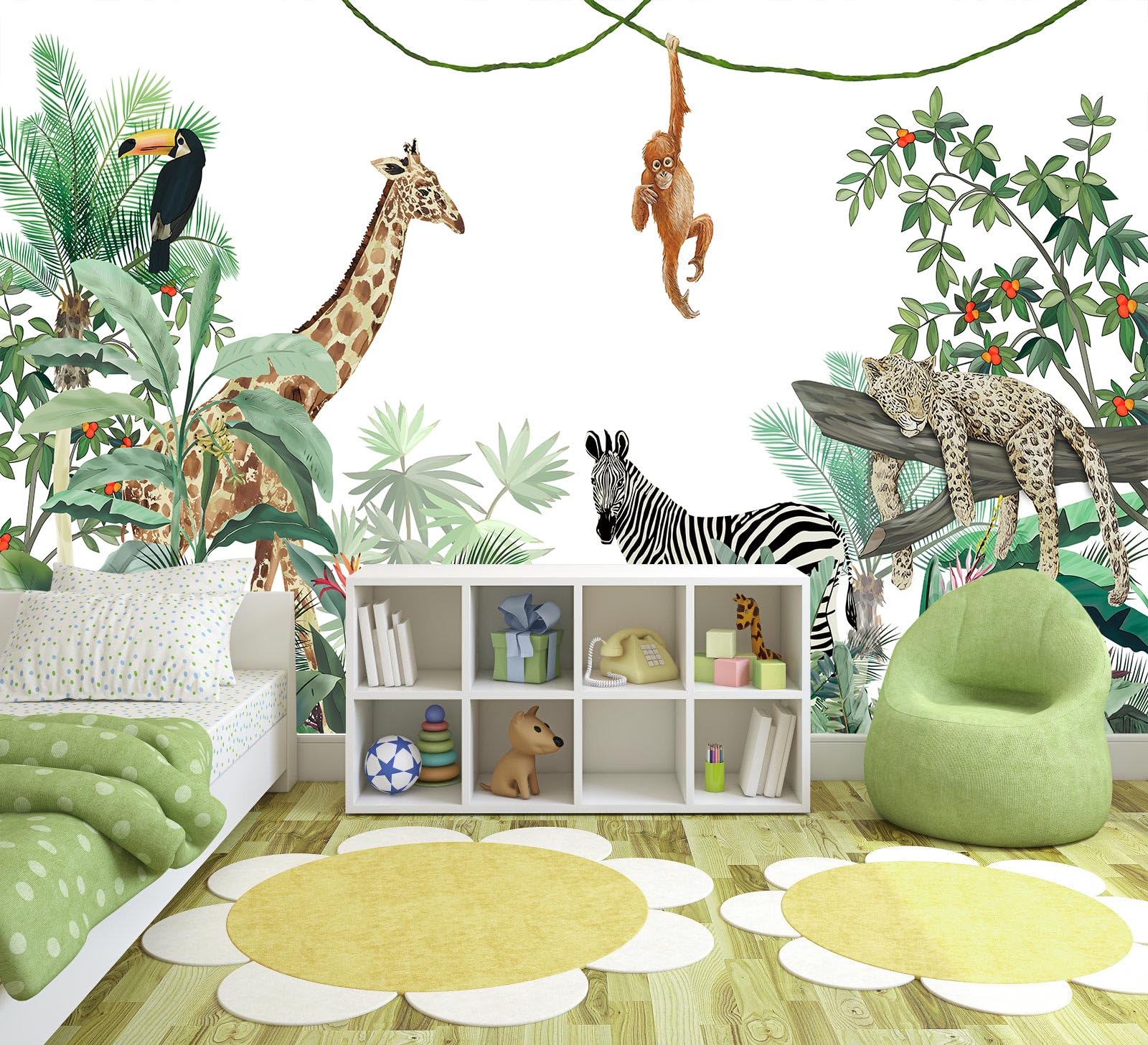 Bordes De Papel Tapiz Safari Y Borde Del Tema Safari Etsy España