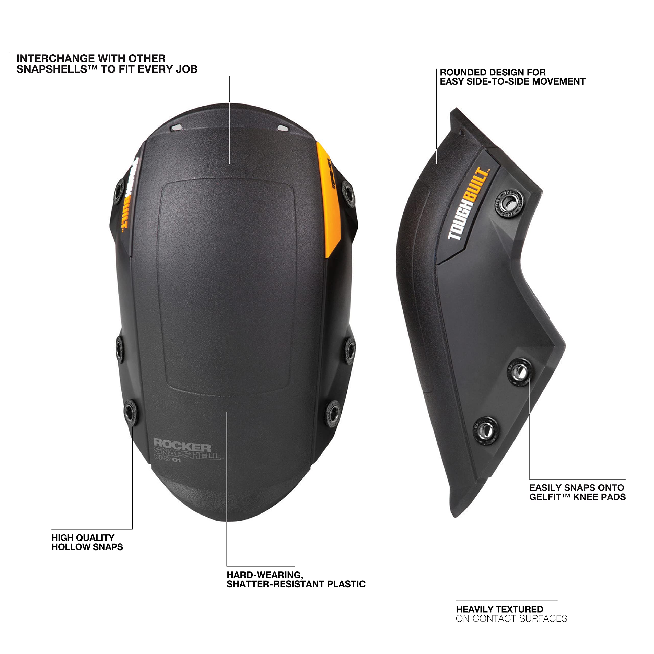 Snapklik.com : ToughBuilt - Rocker SnapShell For Gelfit Or FoamFit ...