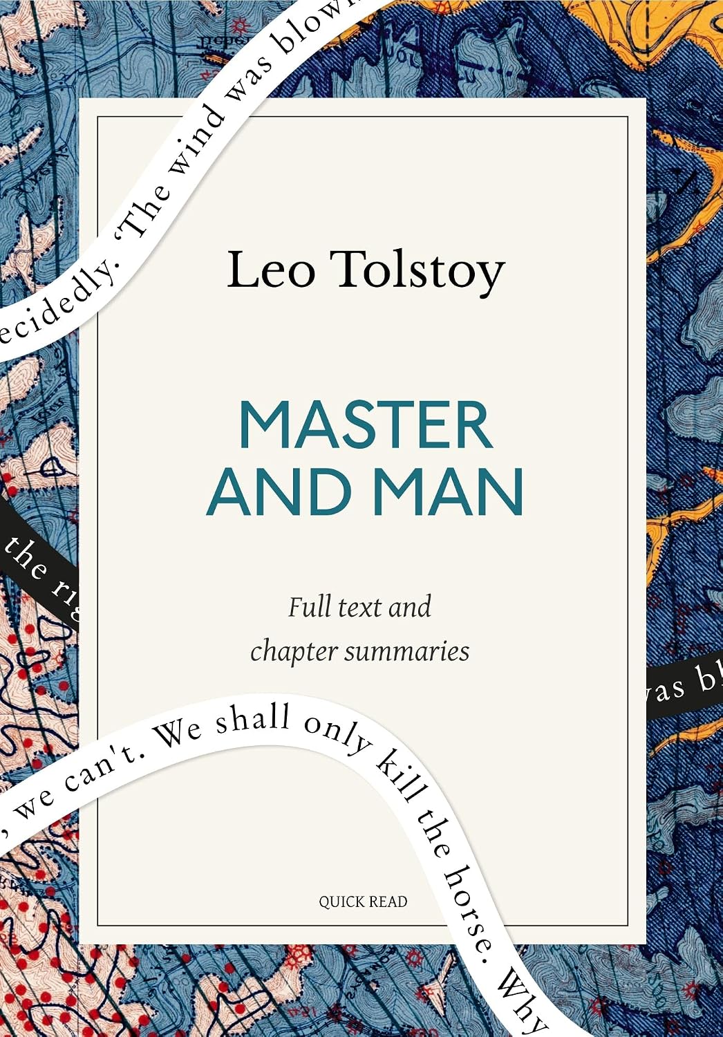 Master and Man: A Quick Read edition - Kindle edition by Read, Quick ...