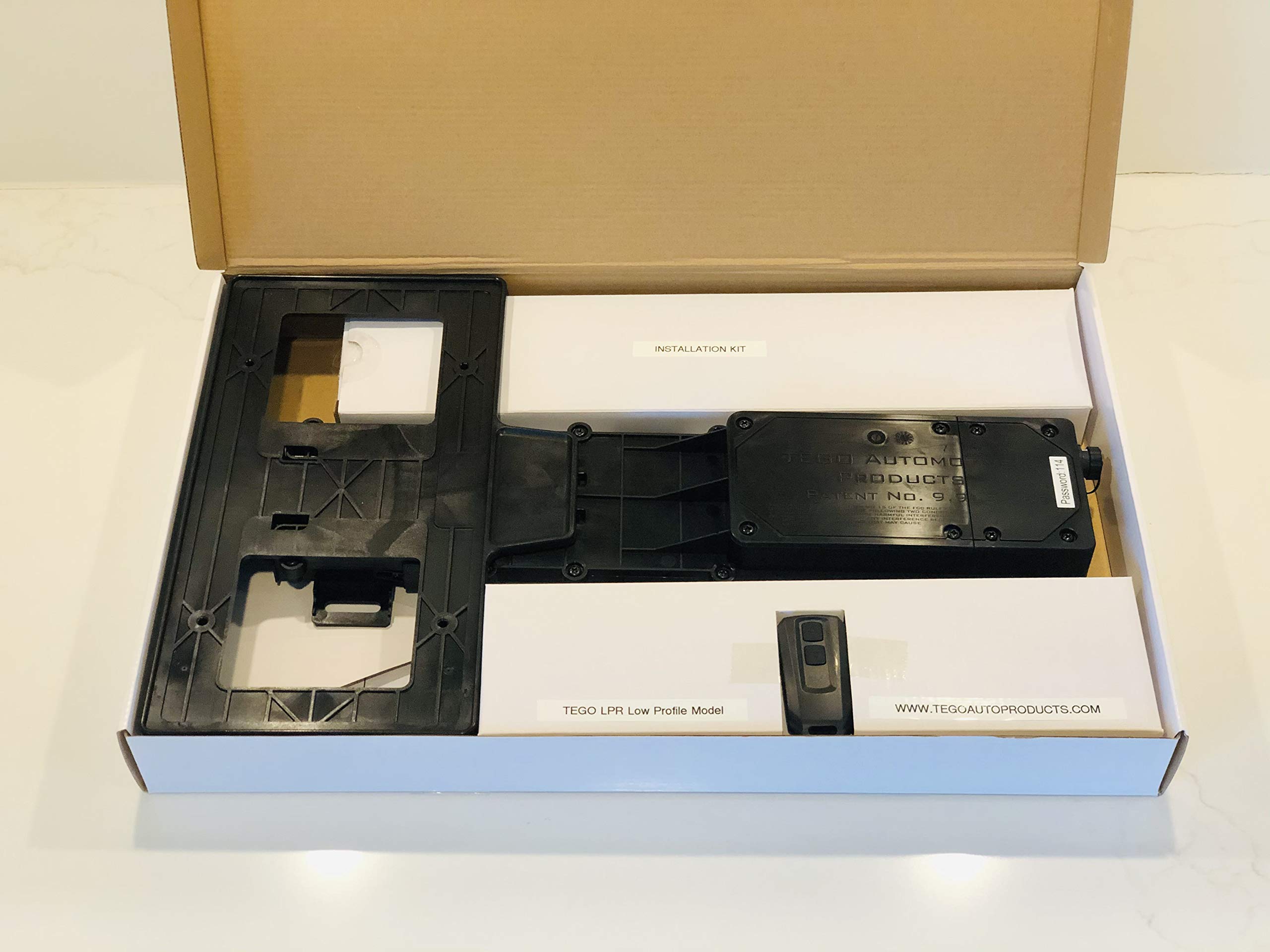 Buy TĒGO App-Enabled Front License Plate Retractor Low Profile Model ...