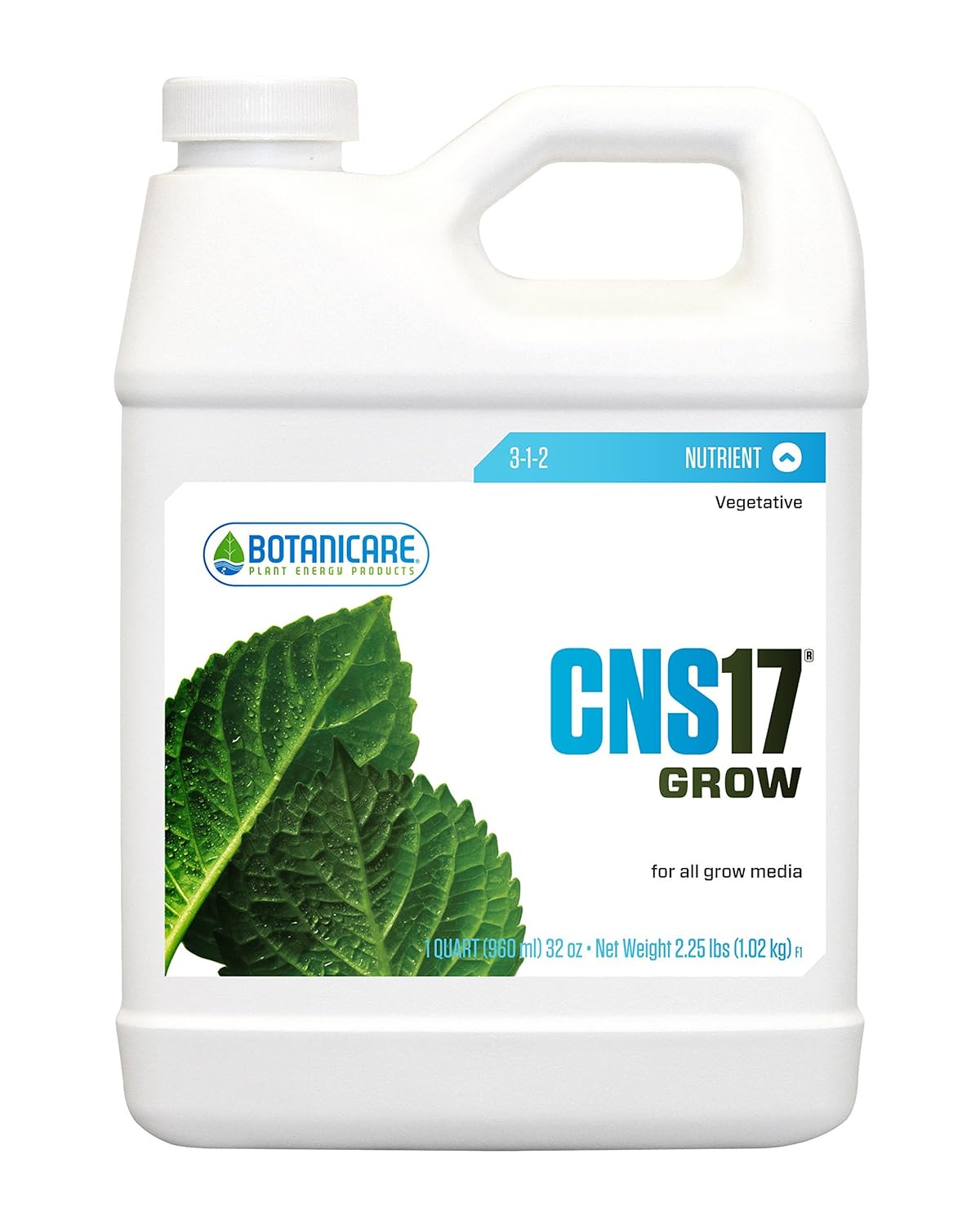 Botanicare CNS17 GROW Plant Nutrient 3-1-2 Formula, 1-Quart : Amazon.in ...