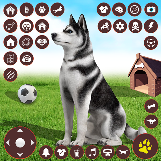Dog Simulator Game - Cute Puppy Pet Dog Sim Online Talking Dog Games ...