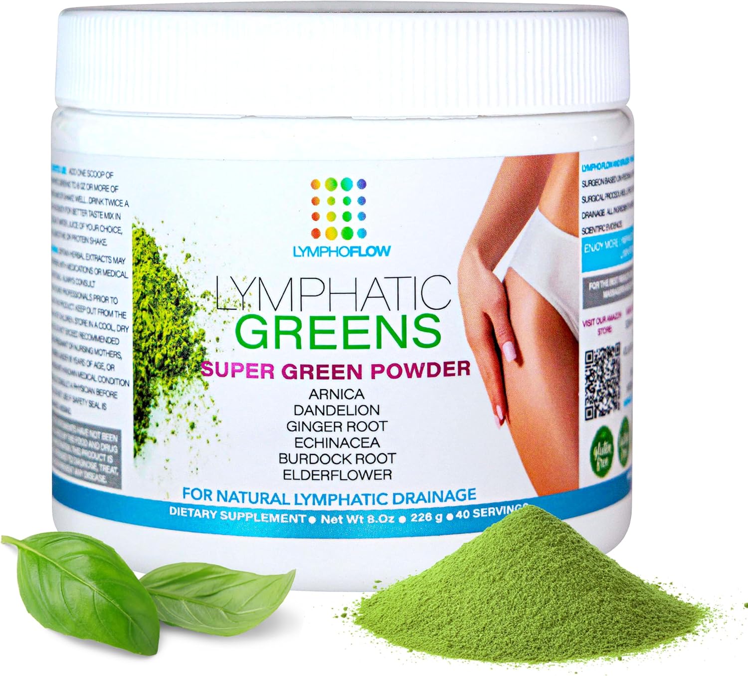 Amazon.com: Bruizex Lymphatic Greens: Superfood Powder Supplement for ...