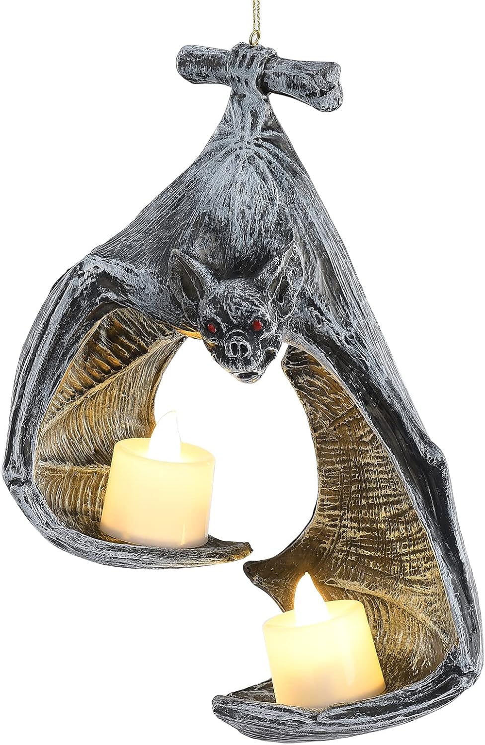 Amazon.com: HFEHSKJ Bat Tealight Candle Holderc Bat Wall Sconce Candle ...