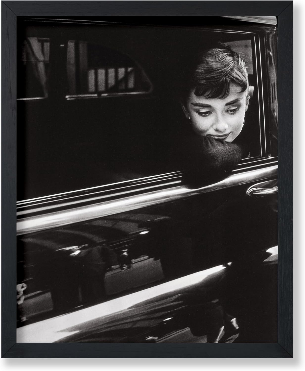 Amazon.com: Poster Master Audrey Hepburn in Car Print - Photography Art ...