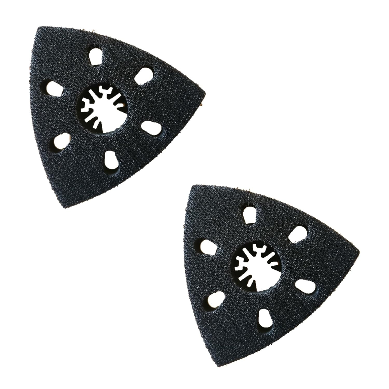 2 x TopsTools FA90SP_2 Extra Large 90mm x 90mm Sanding Pad Compatible ...