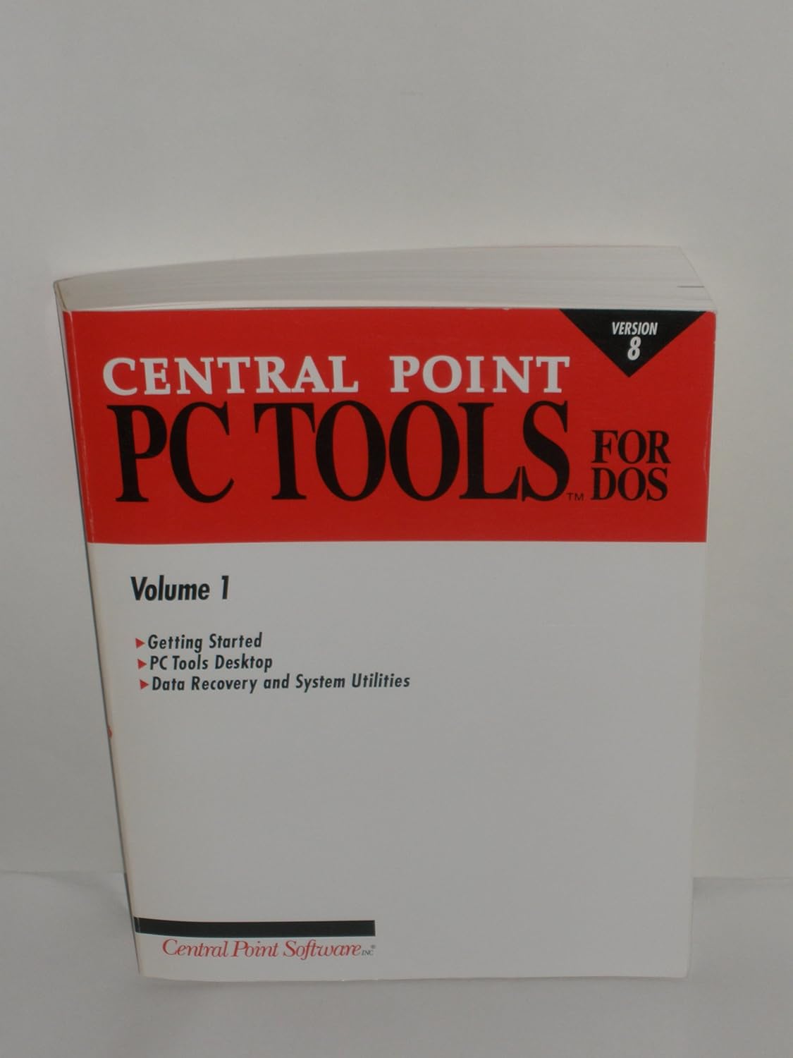 Pc Tools for Dos: Volume 1: Getting Started; Pc Tools Desktop; Data ...