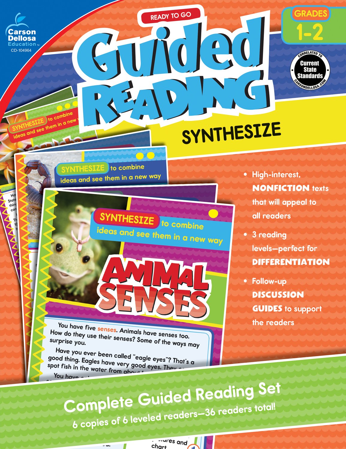 Amazon.com: Ready to Go Guided Reading: Synthesize, Grades 1 - 2: ...