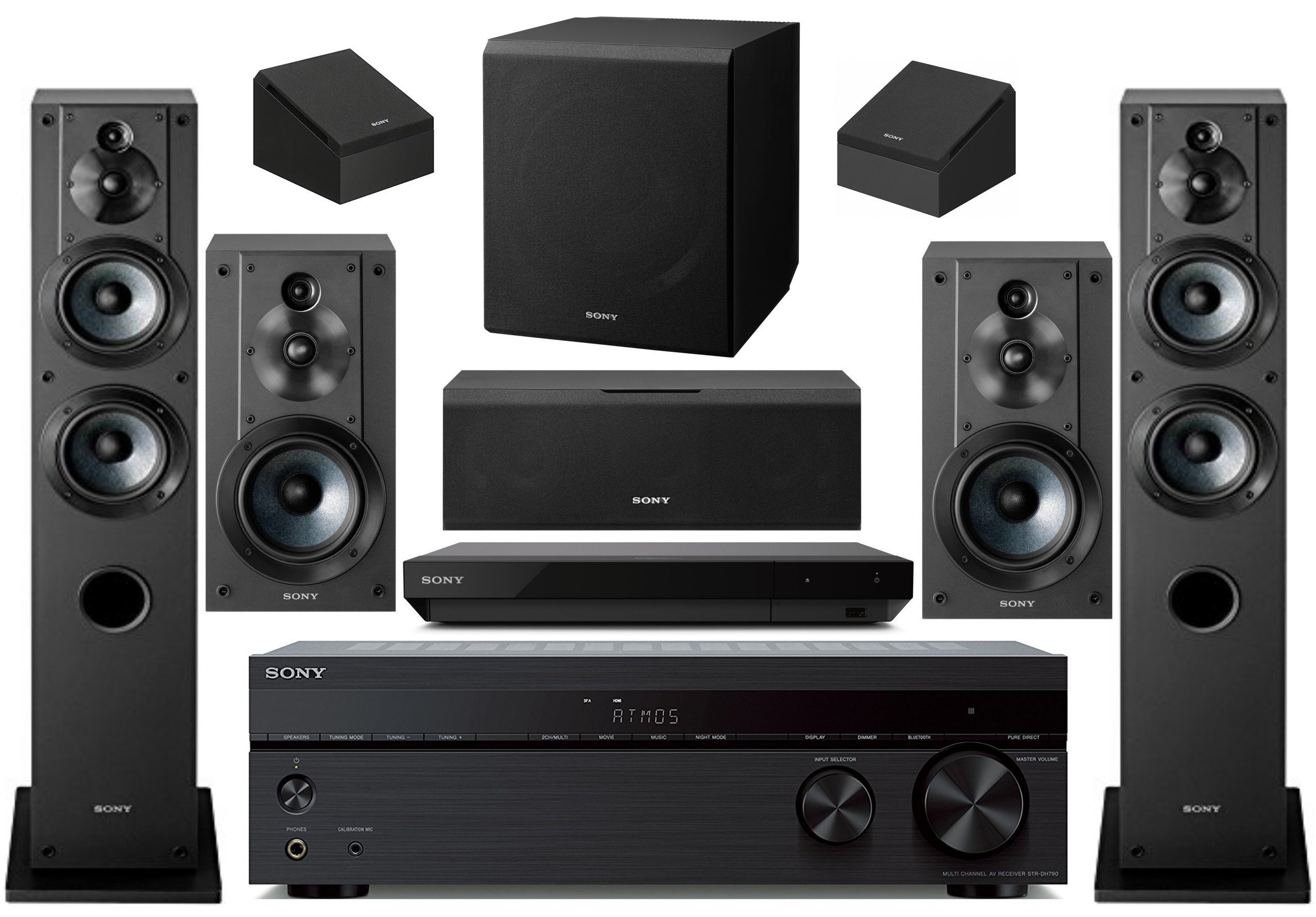 Buy Sony 7 2 Channel Wireless Bluetooth 4K 3D HD Blu ray A V Surround