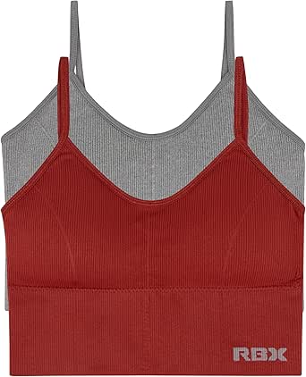 RBX Active Women's Bralette Everyday Low Impact Yoga Lounge Bra with ...