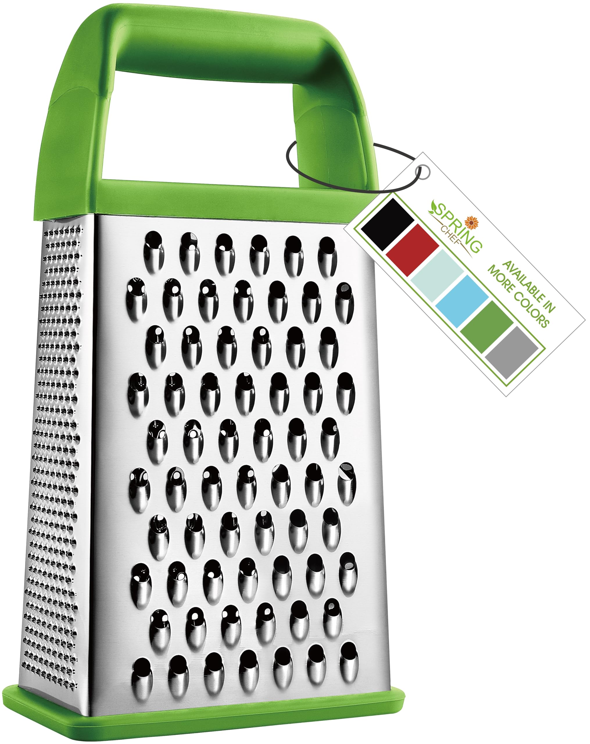 Amazon.com: Spring Chef Professional Green 10" Stainless Steel Parmesan ...