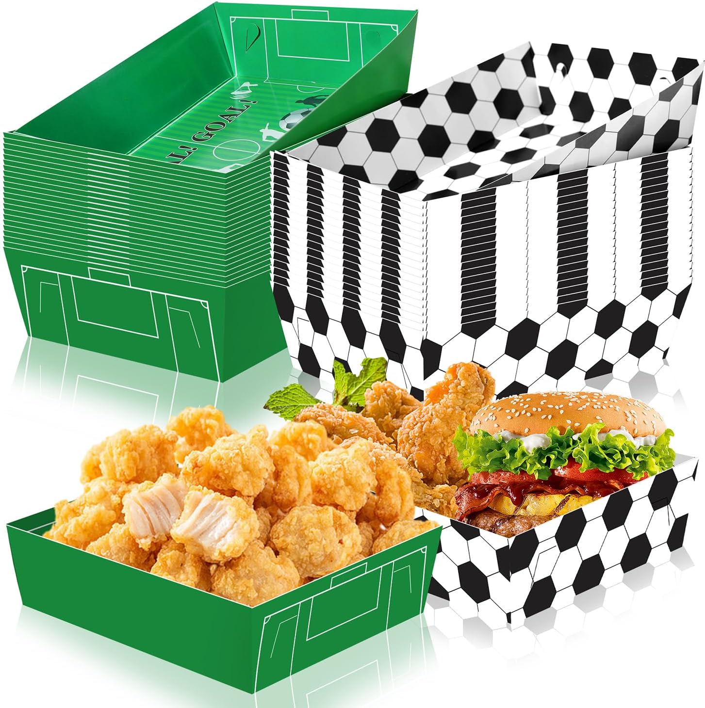 Amazon.com: Soccer Party Decorations Soccer Birthday Party Supplies 50 ...