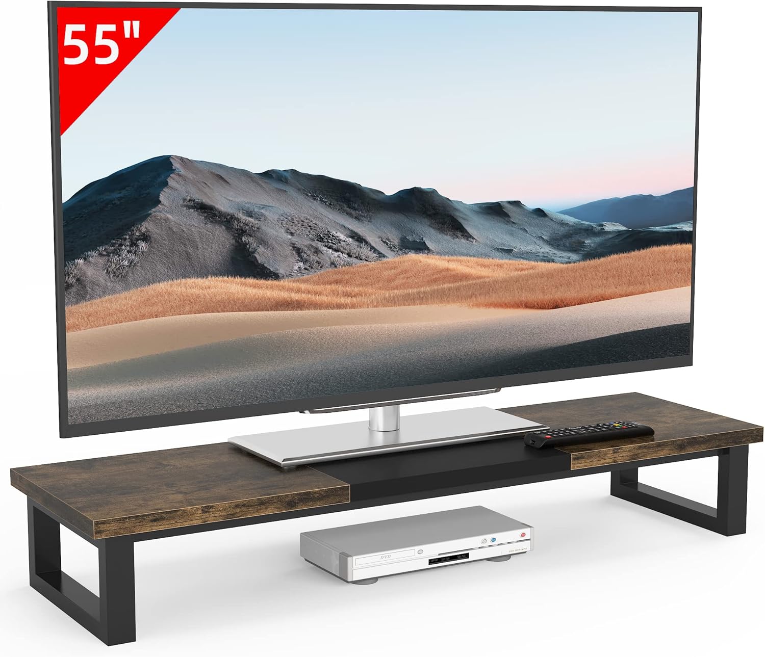 Amazon.com: YAOHUOO 45" Large TV Riser for 32-55 inch TV, Tabletop TV ...