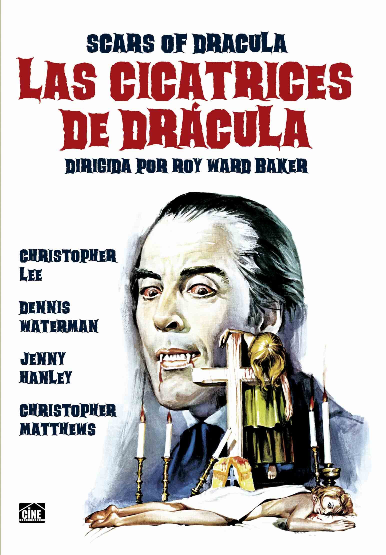 Las cicatrices de dracula [DVD]: Amazon.es: Christopher Lee, Dennis ...