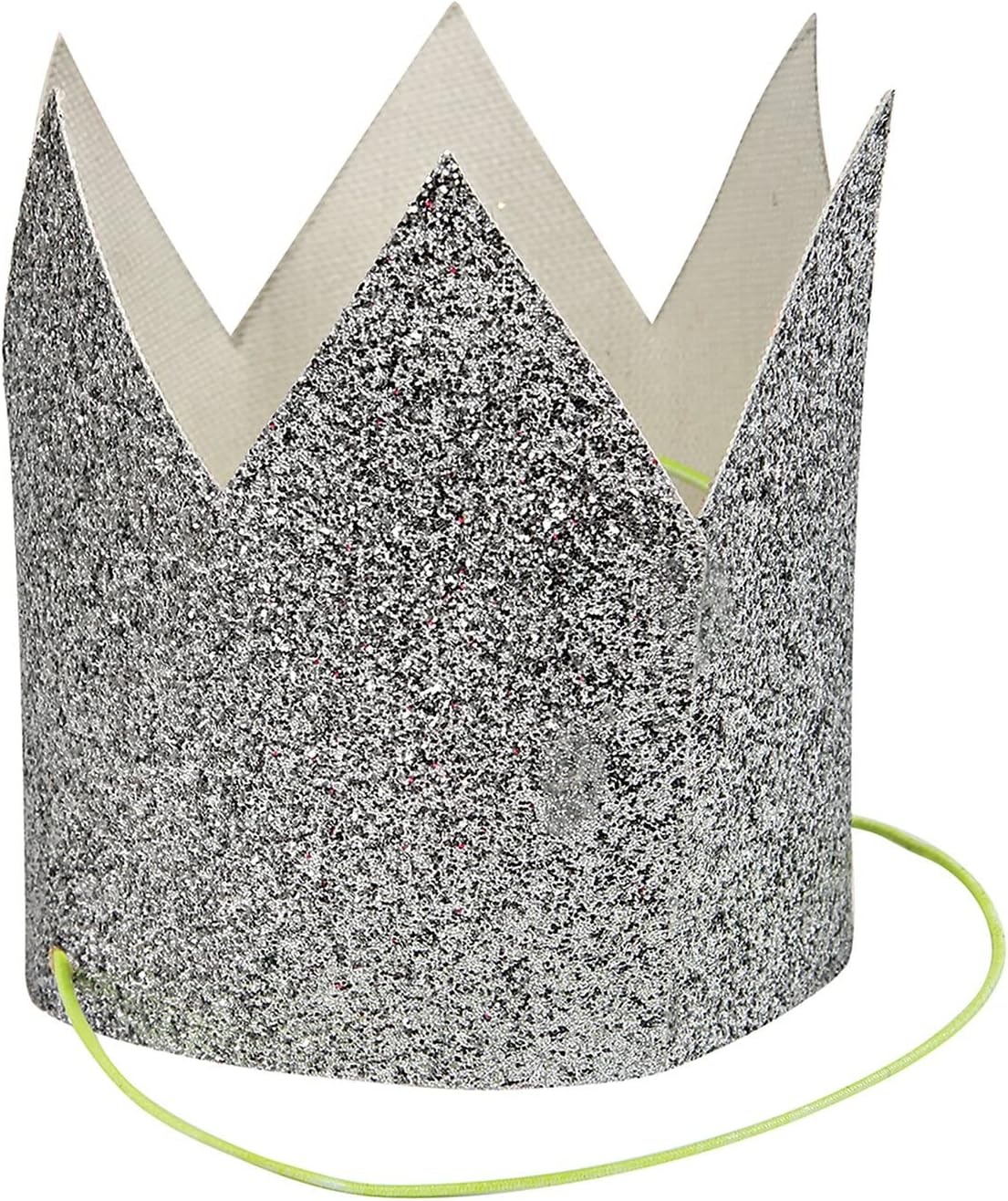 Amazon.com: Meri Meri Silver Mini Glittered Crowns, 1 EA : Home & Kitchen