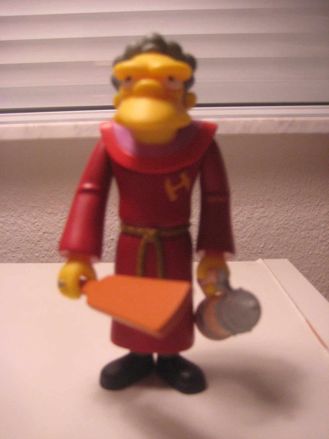 Amazon.com: PlayMates Simpsons World of Springfield Stonecutter Moe ...