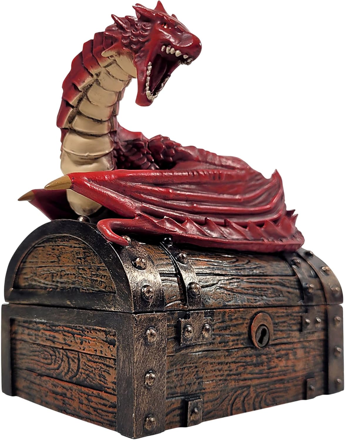 Amazon.com: Forged Dice Co. Wyvern Dice Box with Lock and Key - Dragon ...