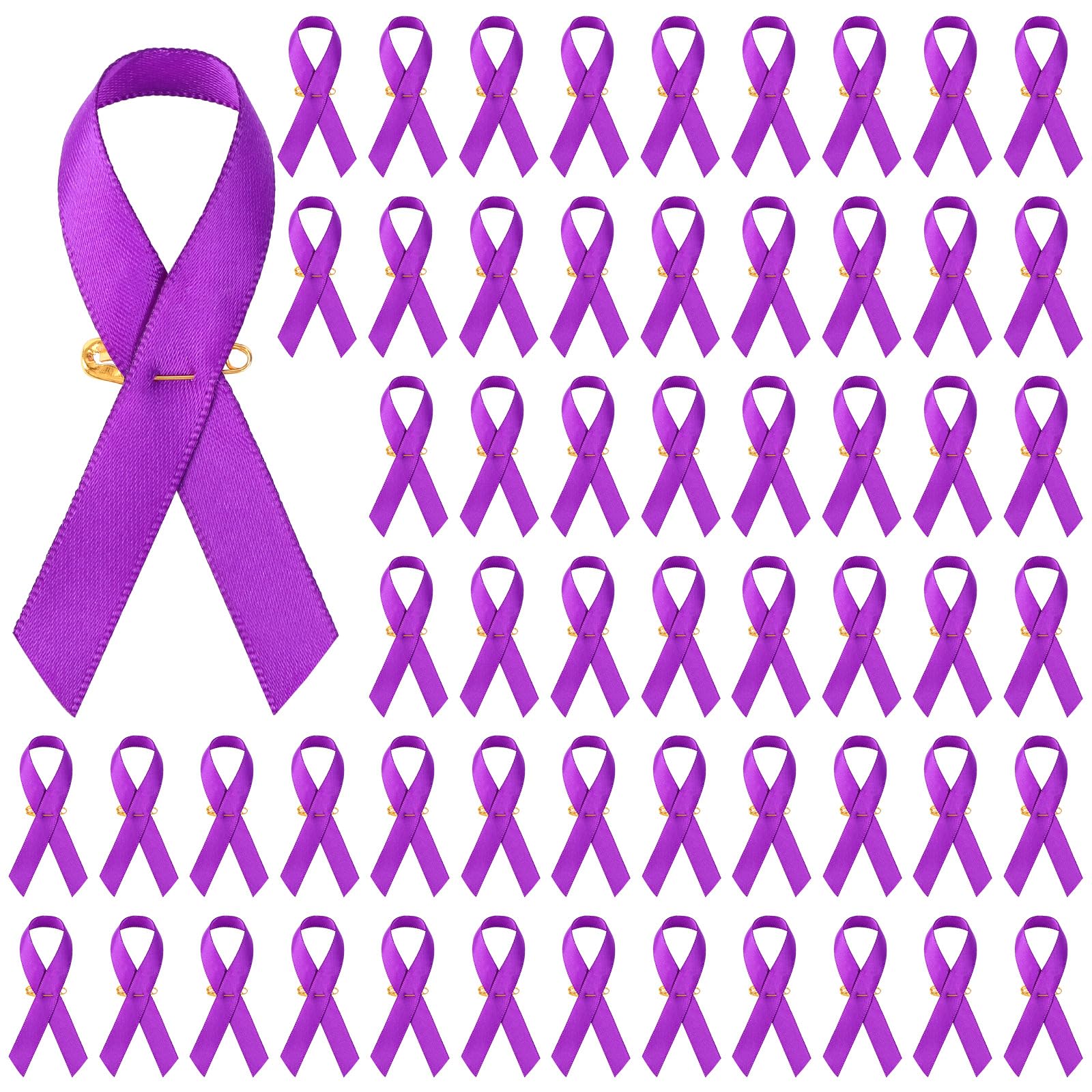 Amazon.com: DECYOOL 150 Pcs Domestic Violence Awareness Pins Purple ...